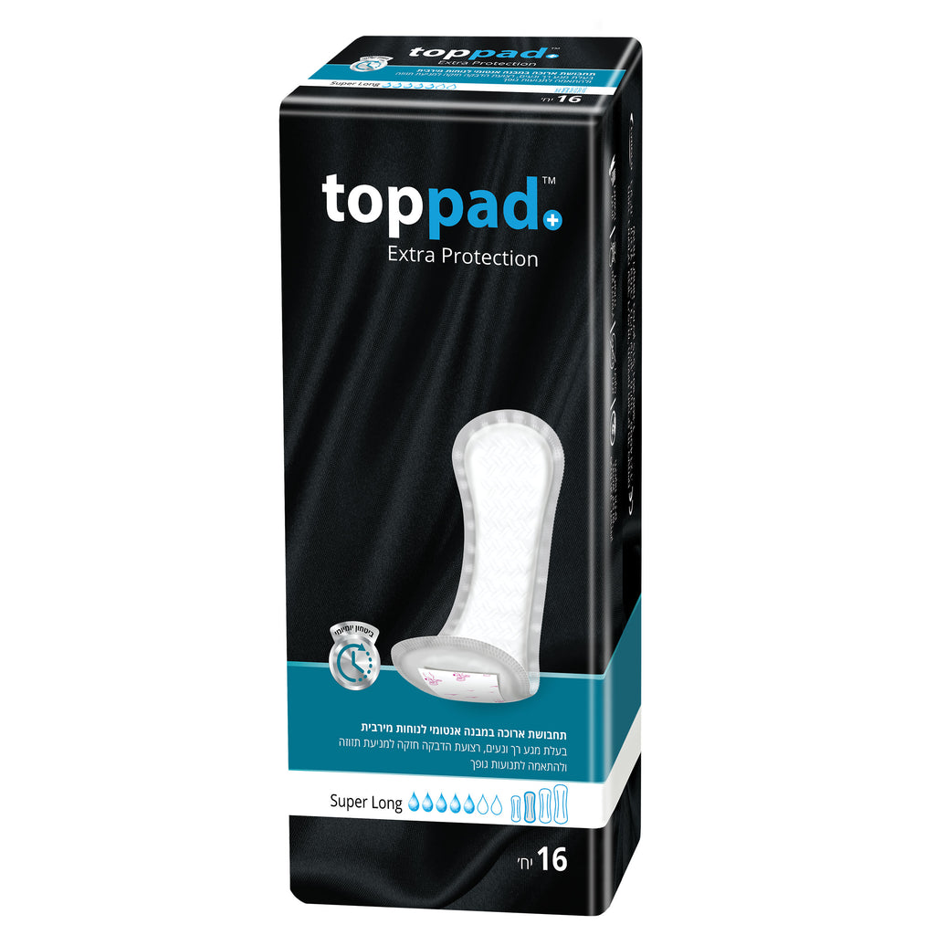 toppad | מארז תחבושות לבריחת שתן סופר לונג – Limore