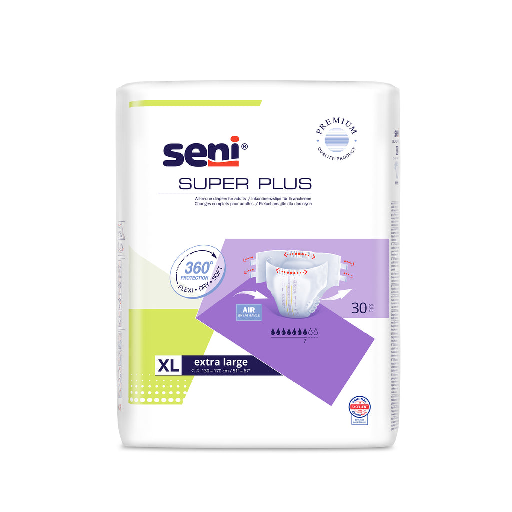 SENI| מארז חיתולי סופר פלוס 30 יח' מידה XL – Limore